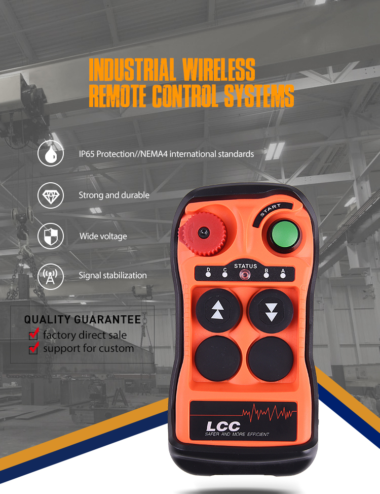 Q200 Industrial Tail Lift Crane Radio Wireless Transmitter Receiver ...