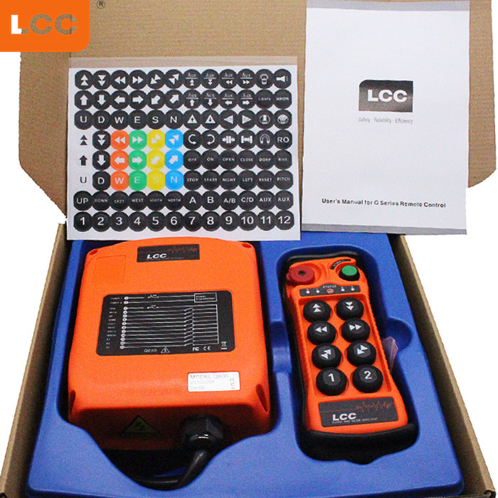 Q808 Hoist Wireless Industrial Pendant Remote Control Station Switch ...